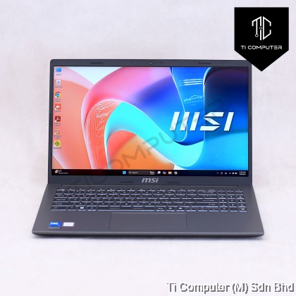 MSI Modern 15 F1MG-033MY Core 7 150U 16GB DDR4 RAM 1TB NVMe SSD Win 11 ...