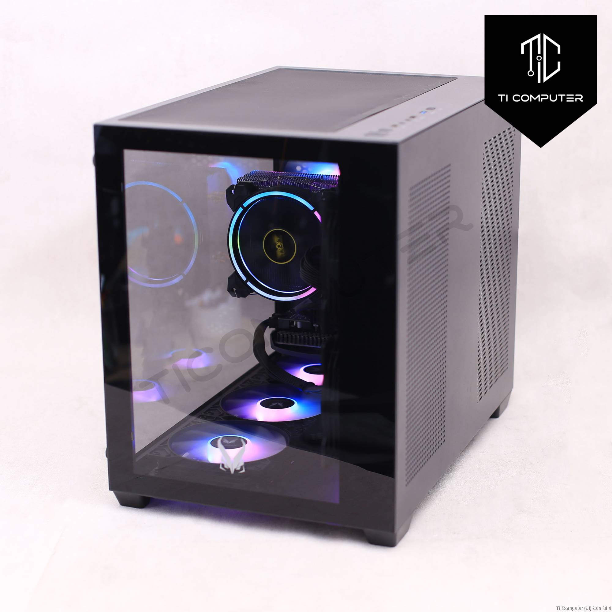 INVASION D-9000 ATX ASUS TUF B550M-Plus WIFI Ryzen 5 5600G 16GB DDR4 ...