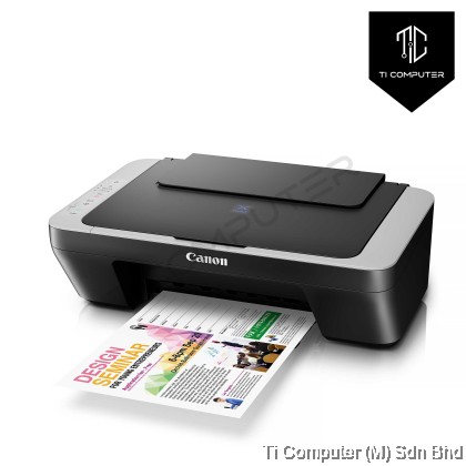 Canon PIXMA E410 Compact Wireless Print Scan Copy All In One for Low ...