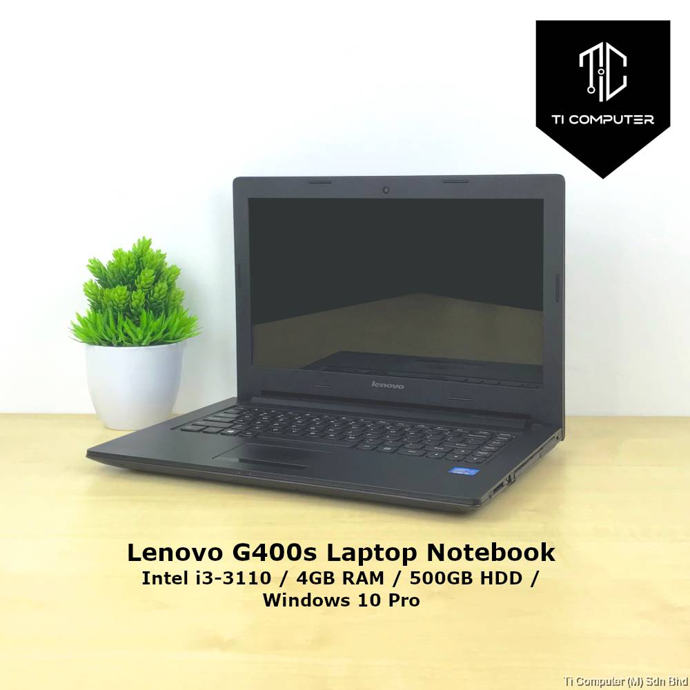 Lenovo G400s Intel i3 3110 2.4GHz 4GB RAM 500GB HDD Laptop Refurbished Notebook